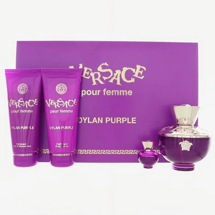 Dylan Purple 100ml (4pc) Gift Set Eau de parfum (EDP) by Versace